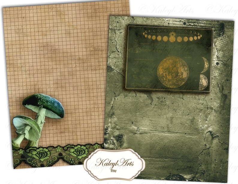 Dark Journal Book of Shadows Journal Grimoire Diary Old - Etsy