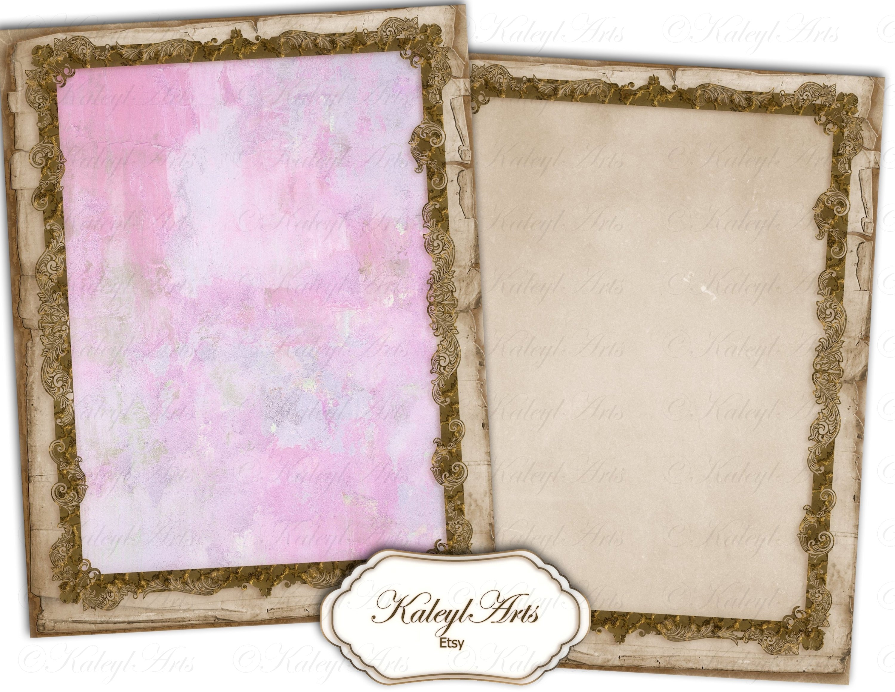 Victorian, Scrapbook, Pages, Printable, Vintage, Shabby Chic, Ephemera ...