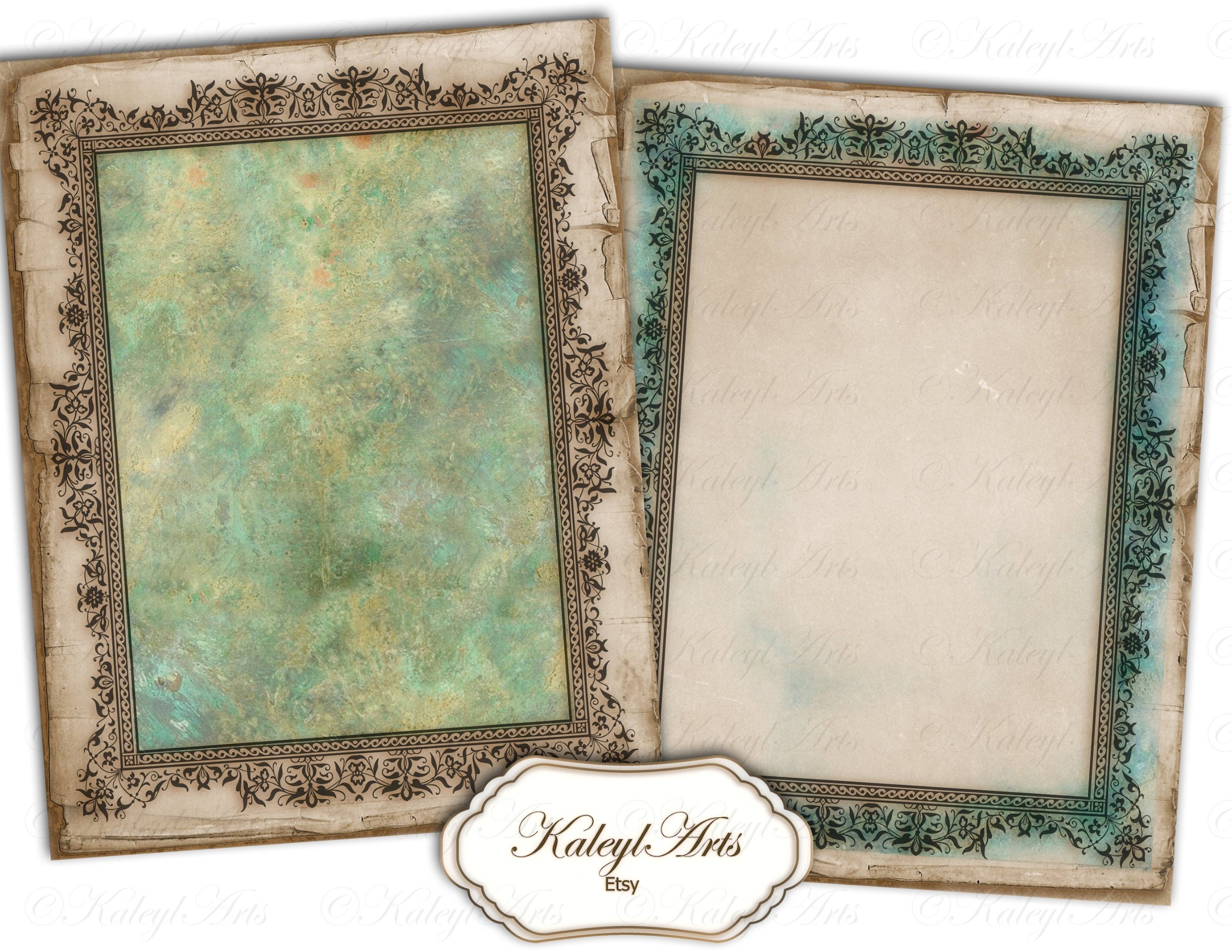 Victorian, Scrapbook, Pages, Printable, Vintage, Shabby Chic, Ephemera ...