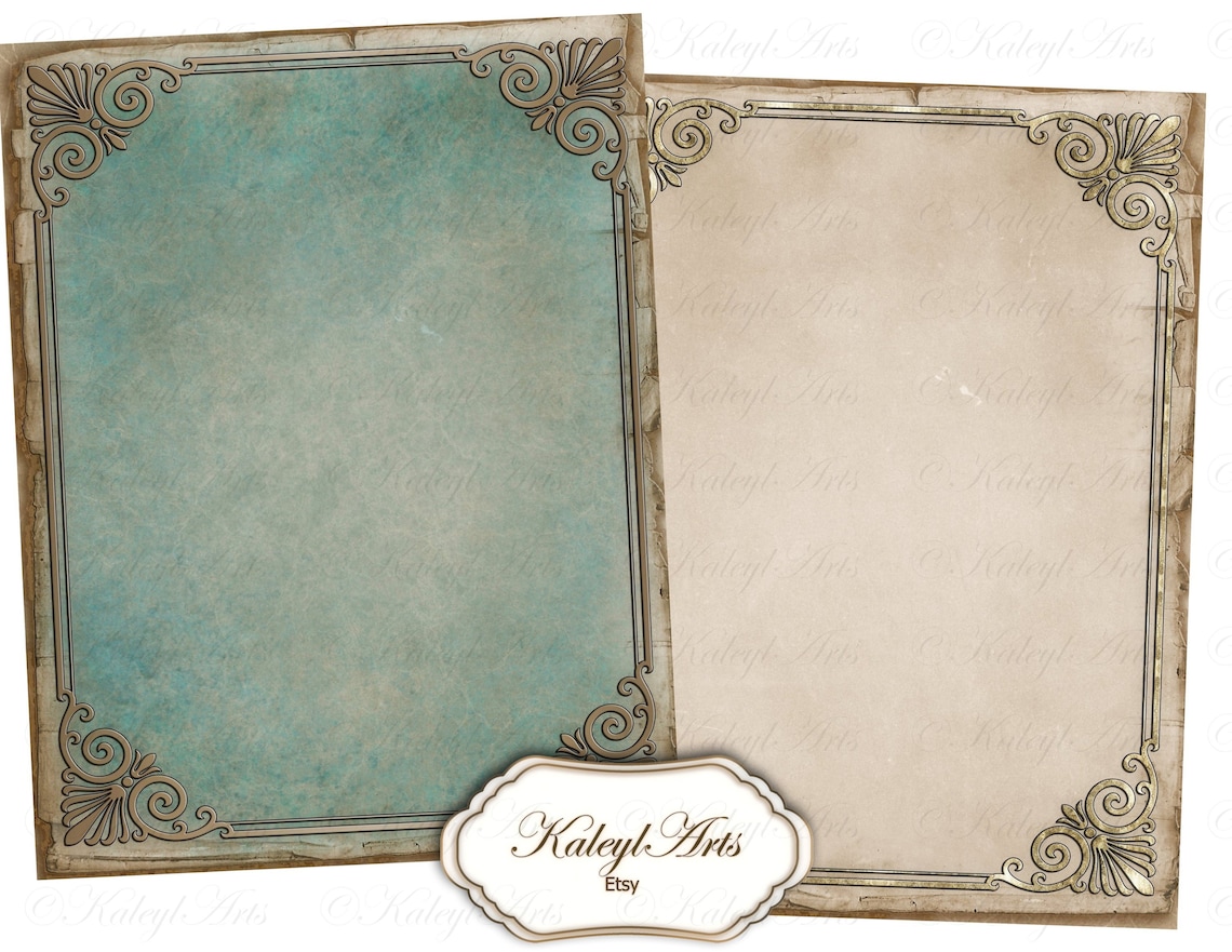 Victorian, Scrapbook, Pages, Printable, Vintage, Shabby Chic, Ephemera ...
