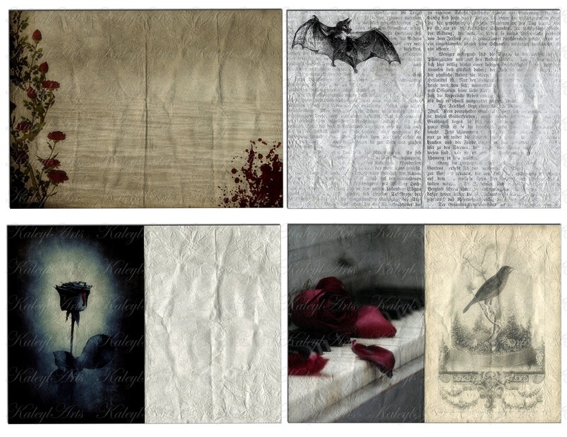 Vampire, Journal ,printable ,book of Shadows ,grimoire ,mystical ...