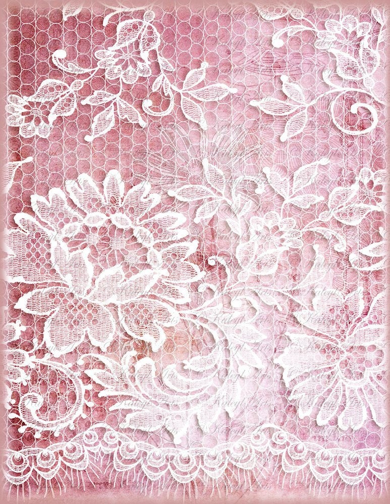 Scrapbook, Paper, Printable Page, Lace, Vintage, Journal, Wrapping ...