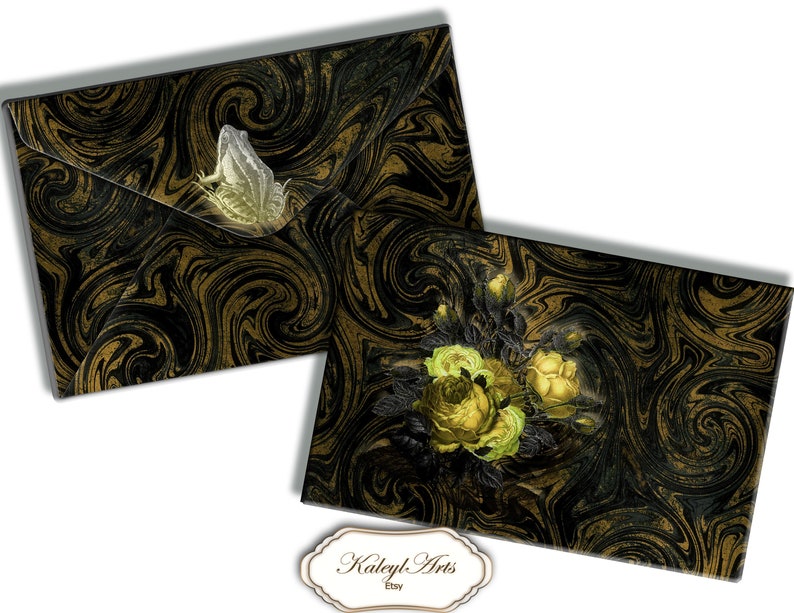 Halloween, Horror, Creepy, Envelope,party, Vintage, Printable ...