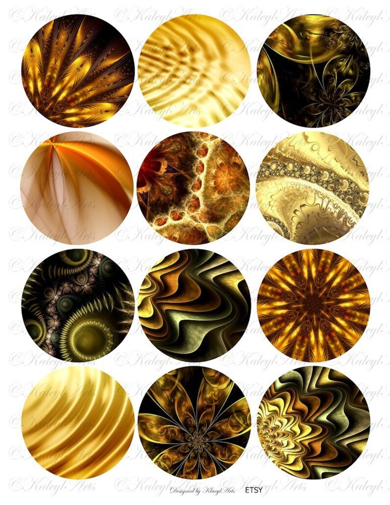 Printable Circle, Pictures, Download, Gold, Digital, Glass,resin ...