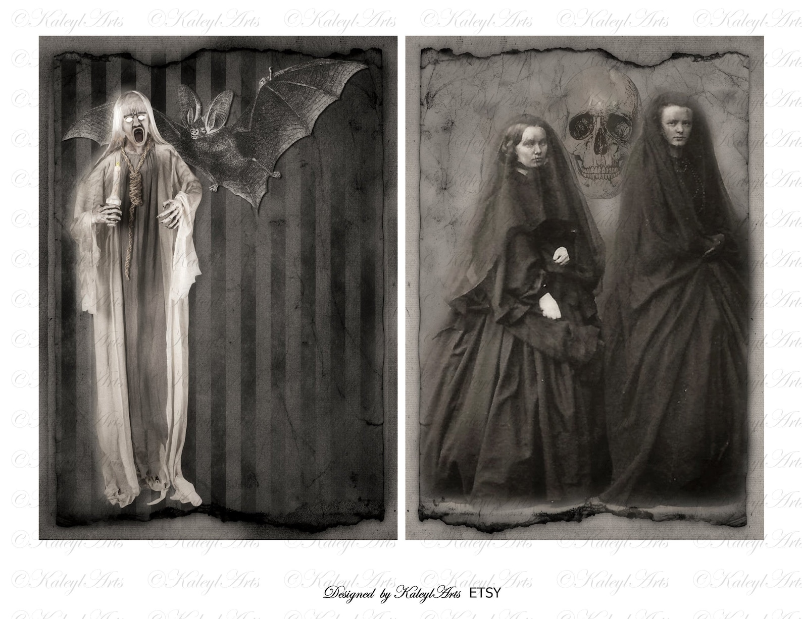 Printable, Cards, Creepy, Halloween, Vintage, Old Photos, Greeting Card ...