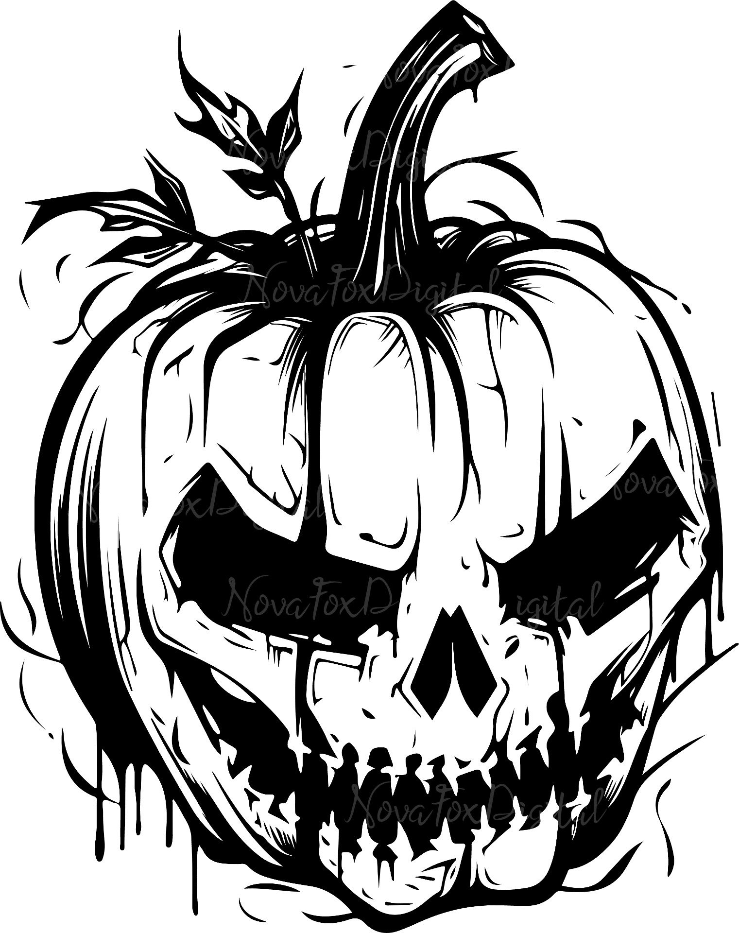 Evil Jack O Lantern Patterns