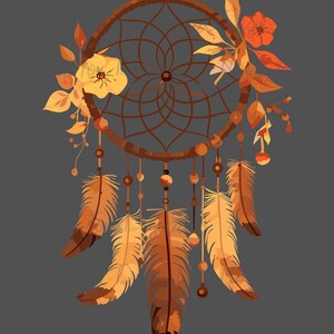 4 Pack Fall Dream Catcher PNG, SVG, JPG Digital Download - Great for ...