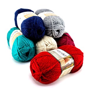 Alpine Alpaca Yarn Art Cloth Yarn Gray 447 150 Gr Ideal for Warm ...