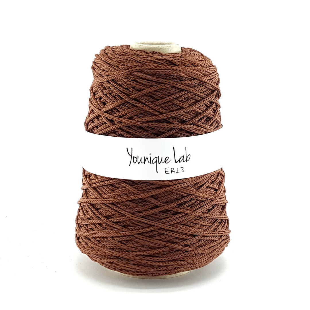 Chocolate Brown Yarn for 2 Mm, Handmade Crochet Bags, DIY Bags, Plastic ...