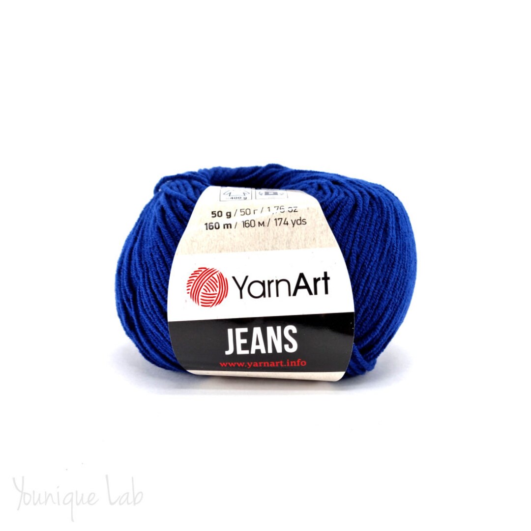 Jeans Yarn Art Amigurumi Yarn Blue No54 50 Gr Ideal for Amigurumi ...