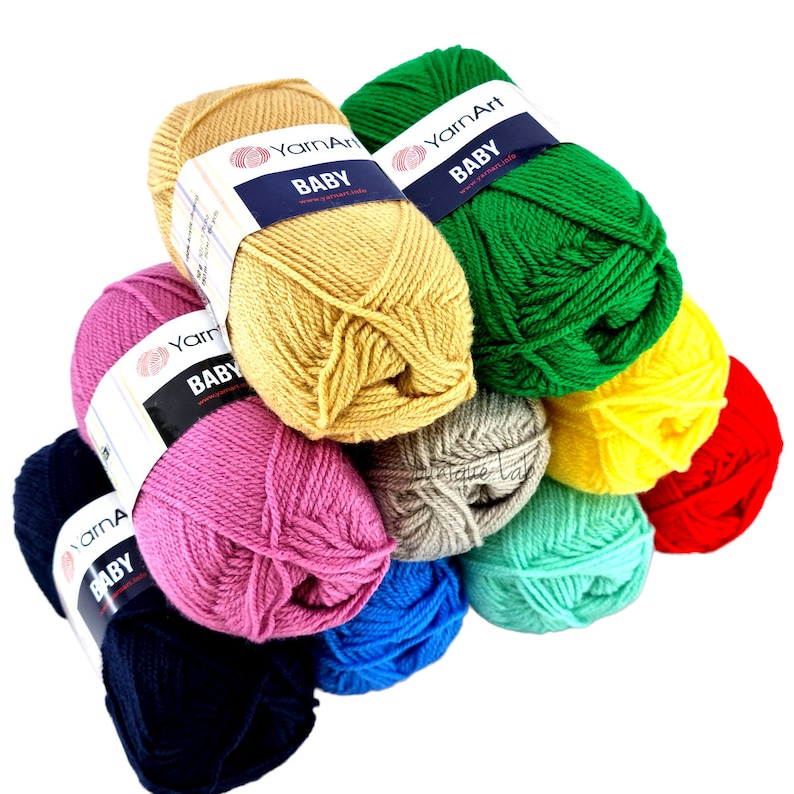 Salmon Baby Yarn From Yarn Art for Baby Knitwear and All Kinds - Etsy