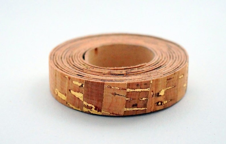 Natural Cork Strip With Striped Cork Design C7 in Set of 5 | Etsy