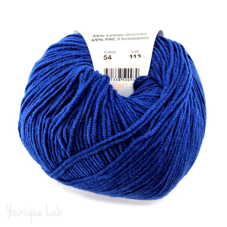 Jeans Yarn Art Amigurumi Yarn Blue No54 50 Gr Ideal for Amigurumi ...
