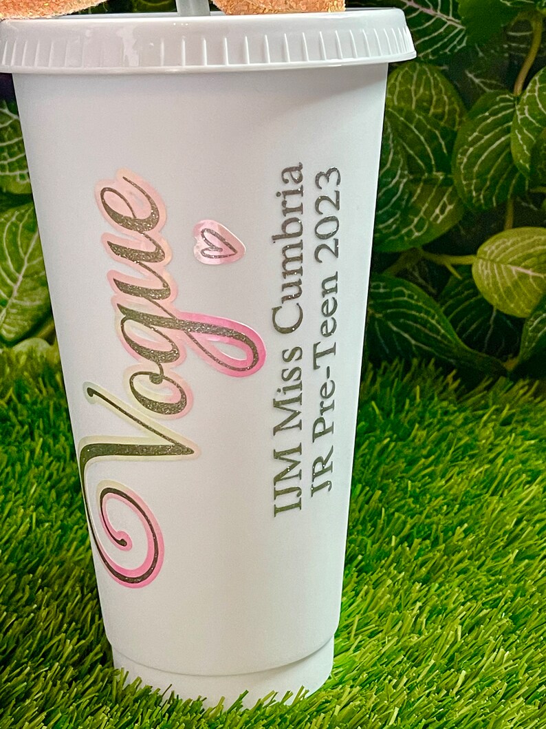 Super Cute Pageant Tumbler, Pageant Cup, Personalised Pageant Gift ...