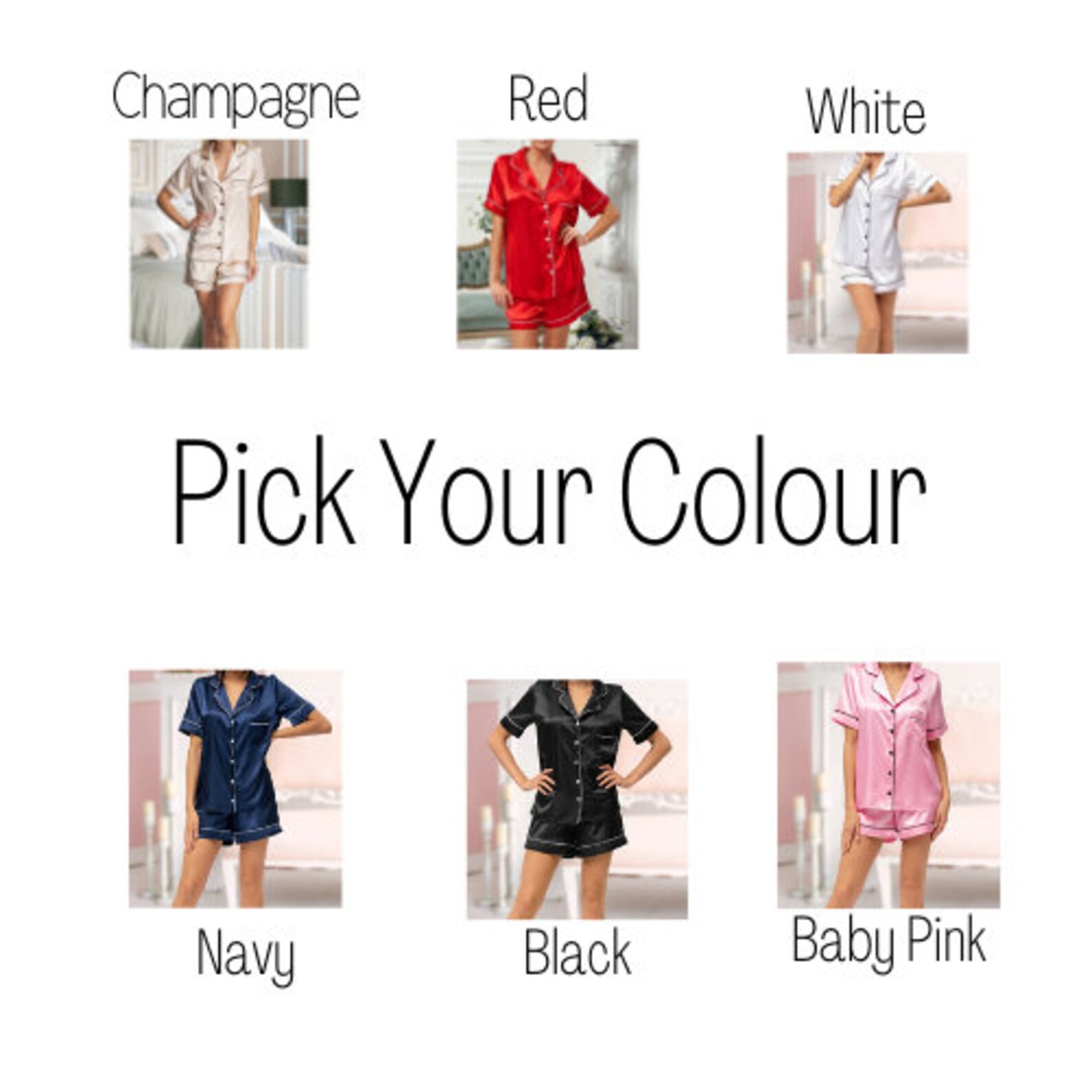 Personalized Satin Pageant Pajamas: Adult Robe PJ Set - Etsy