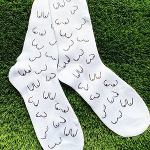 Funny Boob Socks,naughty Socks, Feminist Socks, Titty Socks - Etsy