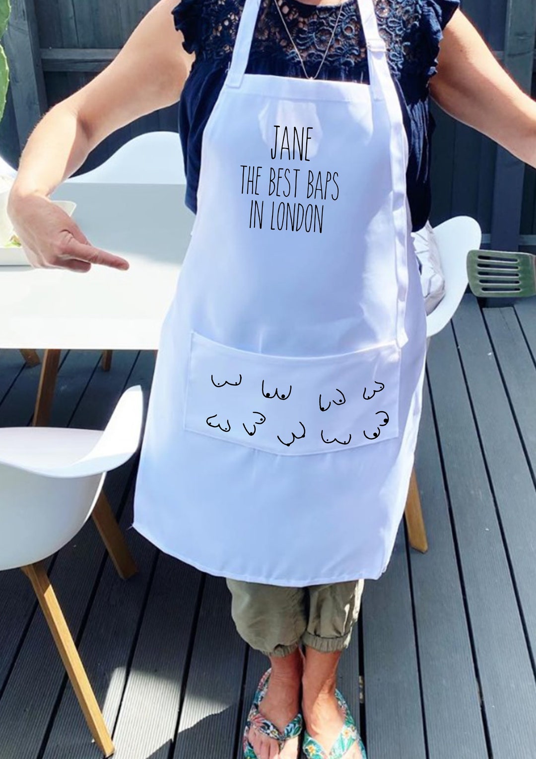 Funny Boob Apron, Best Baps in (any Town or City) - Etsy