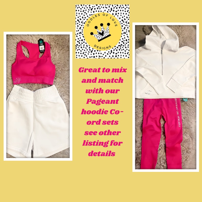 Pageant Gym Set, Pageant Lounge Wear, Pageant Clothing, Pageant Gift ...