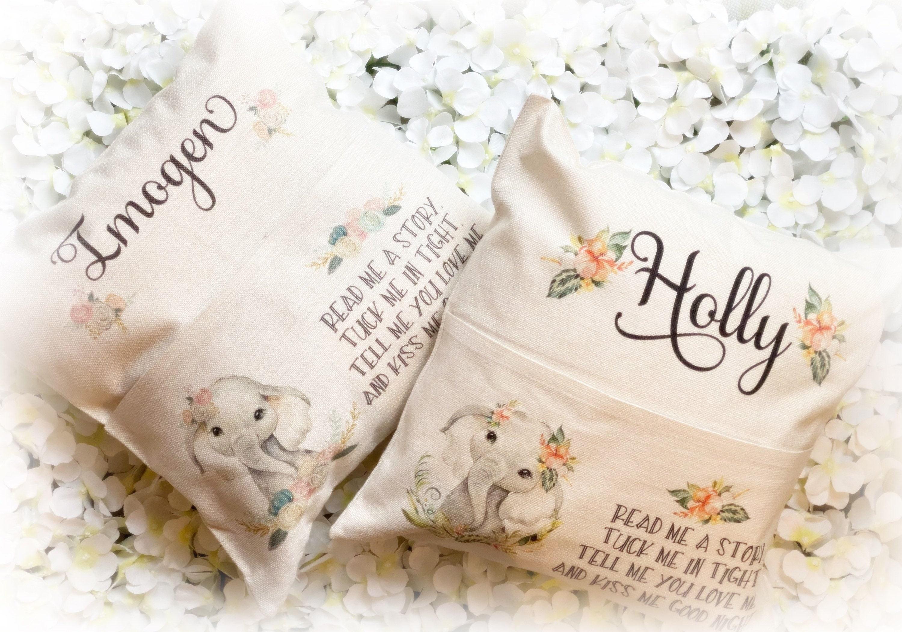 Personalised Pocket Cushion Linen Book Cushion - Etsy