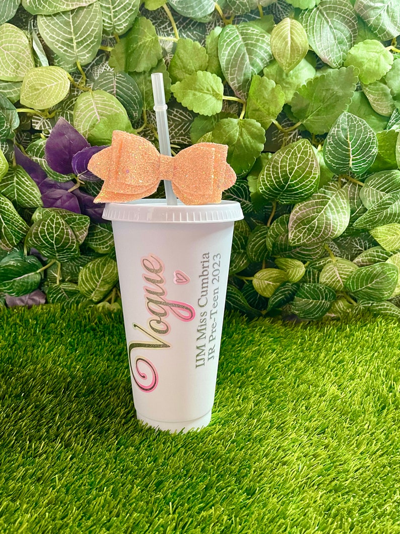 Super Cute Pageant Tumbler, Pageant Cup, Personalised Pageant Gift ...