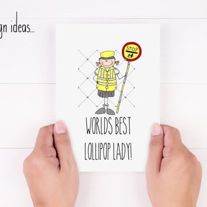 Funny Cartoon Lollipop Lady and Gent Clipart Set, Crosswalk Attendant ...