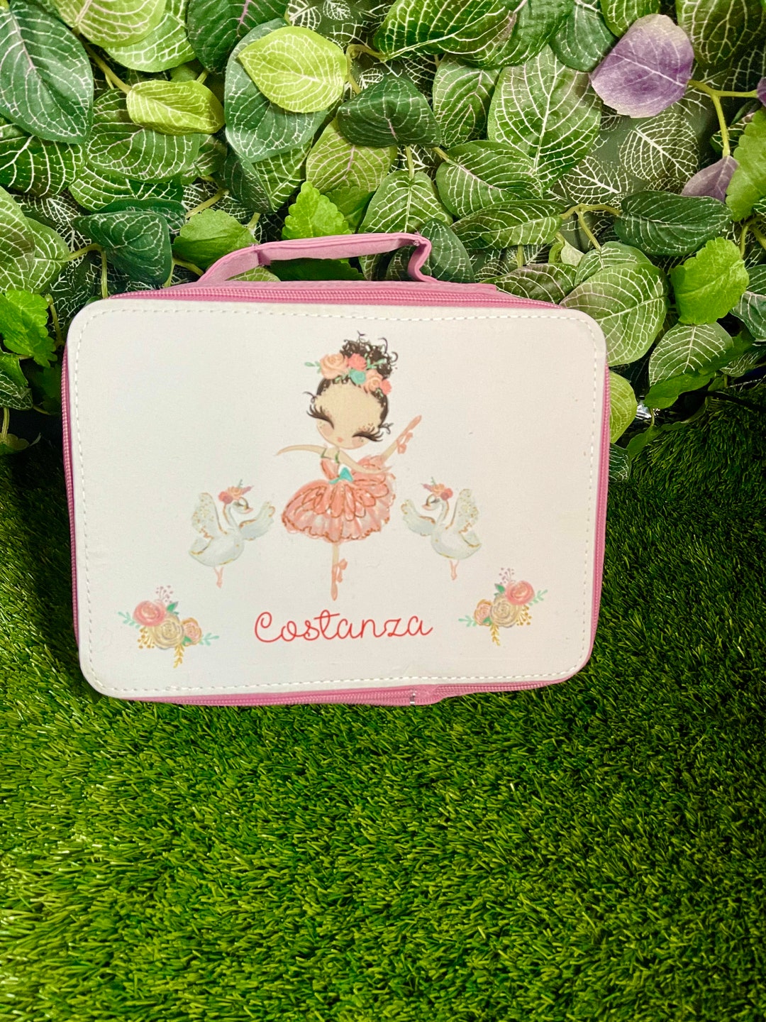 Ballerina Lunch Bag, Insulated Cooler Bag, Dance Class Bag, Ballerina ...