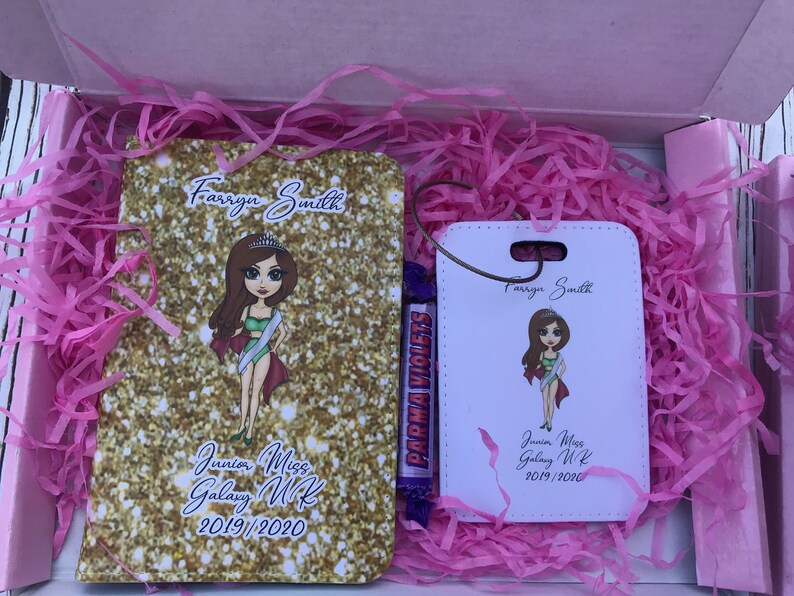 Pageant Passport and Luggage Tag Gift Set Pageant Gift | Etsy