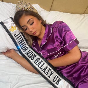Personalized Satin Pageant Pajamas: Adult Robe PJ Set - Etsy