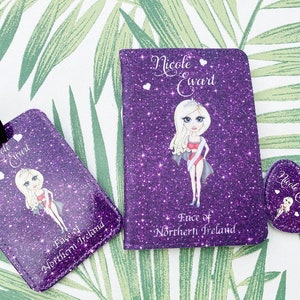 Pageant Passport and Luggage Tag Gift Set, Pageant Gift, Pageant Girl ...