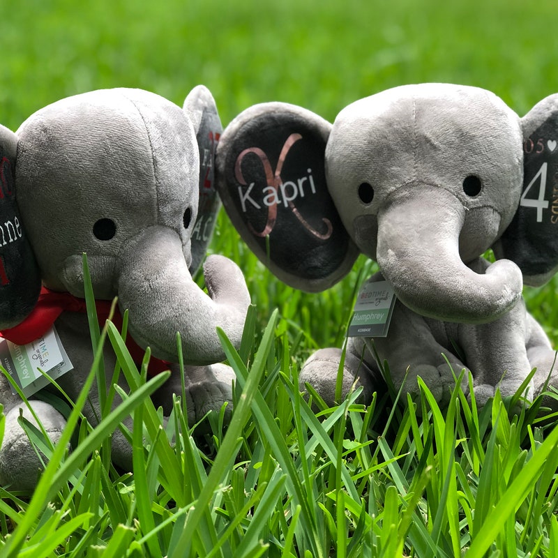 Elephant Monogram - Etsy