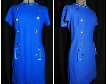 Cadet Blue Dress - Etsy