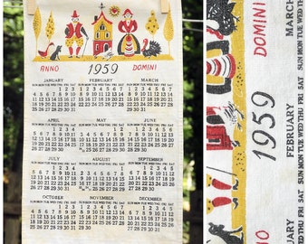 1959 Calendar - Etsy