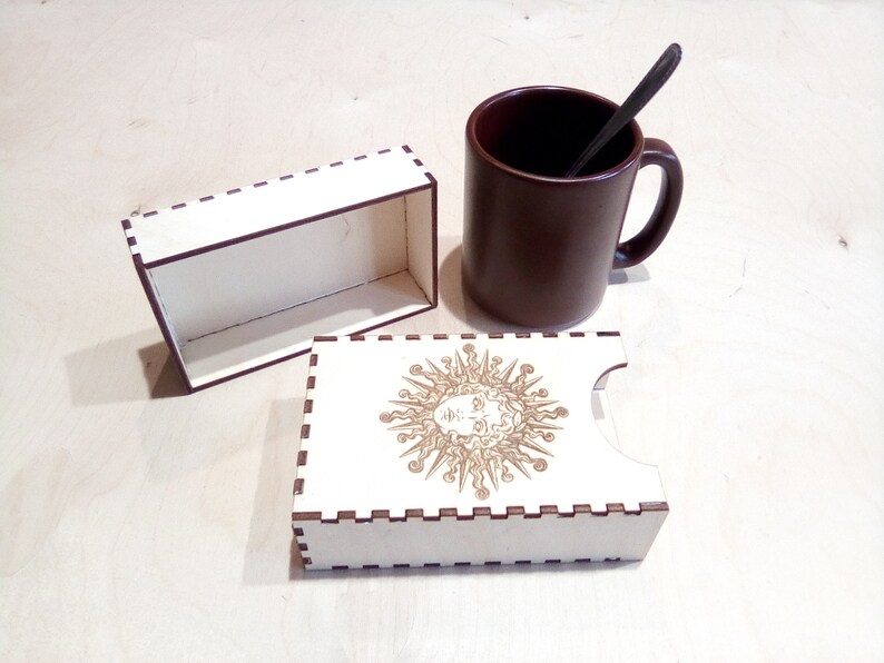 DXF SVG PDF Files for Cnc Laser Cutting, Cnc Router. Box. Tarot Card ...