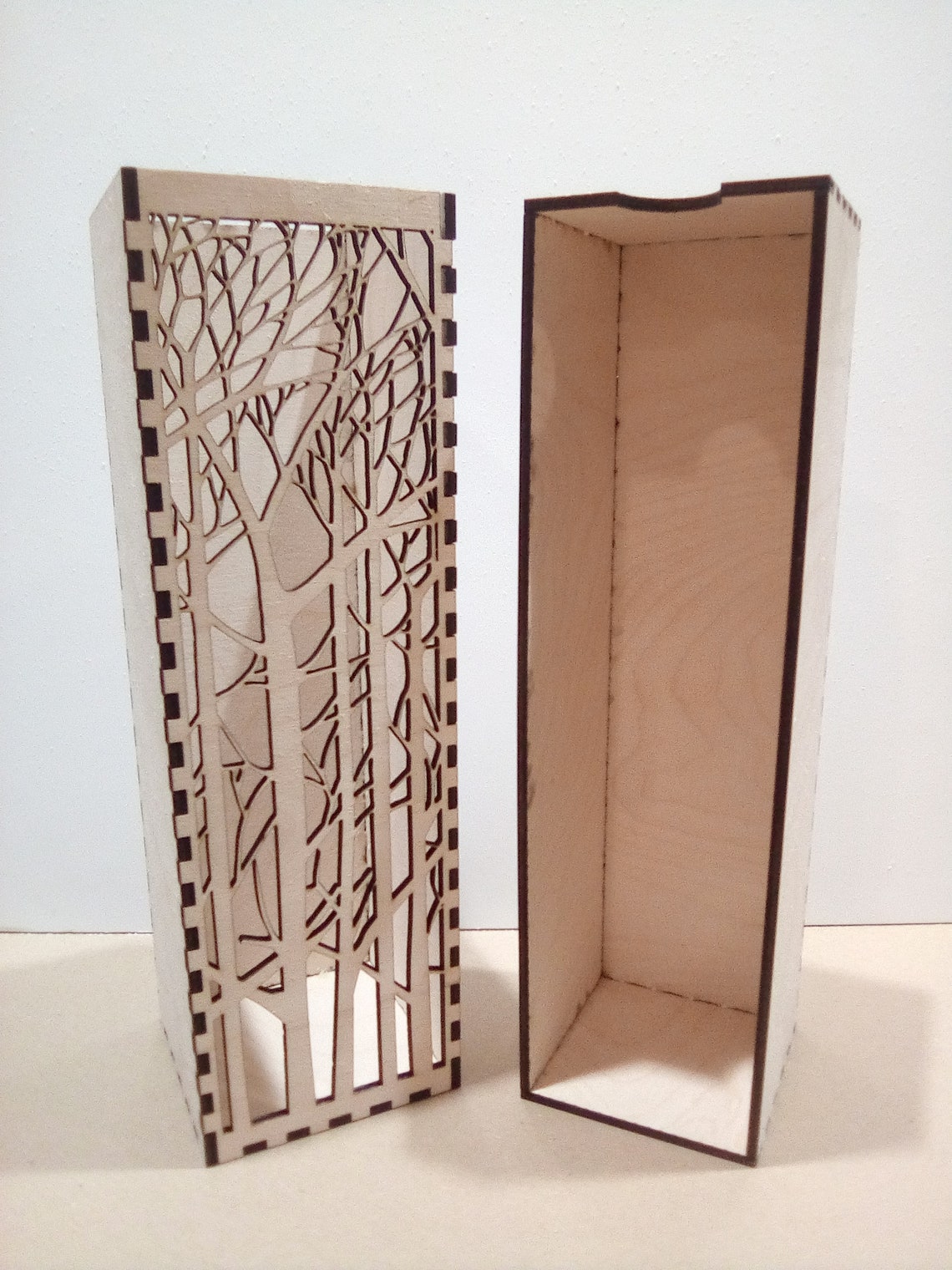 DXF SVG PDF Files for Cnc Laser Cutting, Cnc Router. Box. Wine Bottle ...