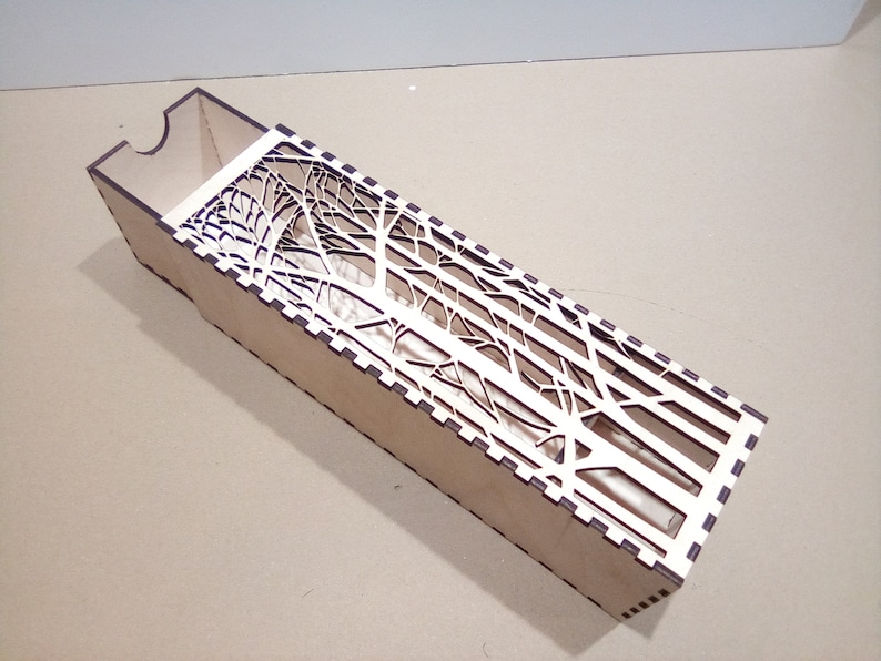 DXF SVG PDF Files for Cnc Laser Cutting, Cnc Router. Box. Wine Bottle ...