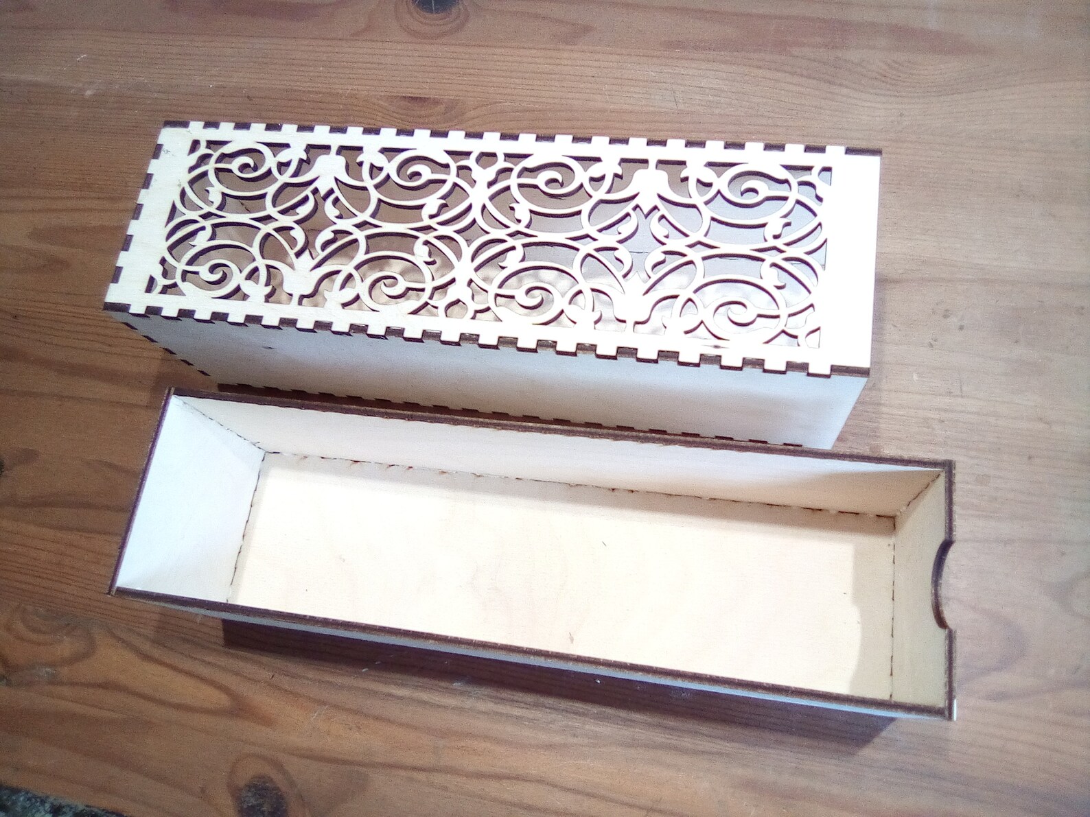 DXF SVG PDF Files for Cnc Laser Cutting, Cnc Router. Box. Wine Bottle ...