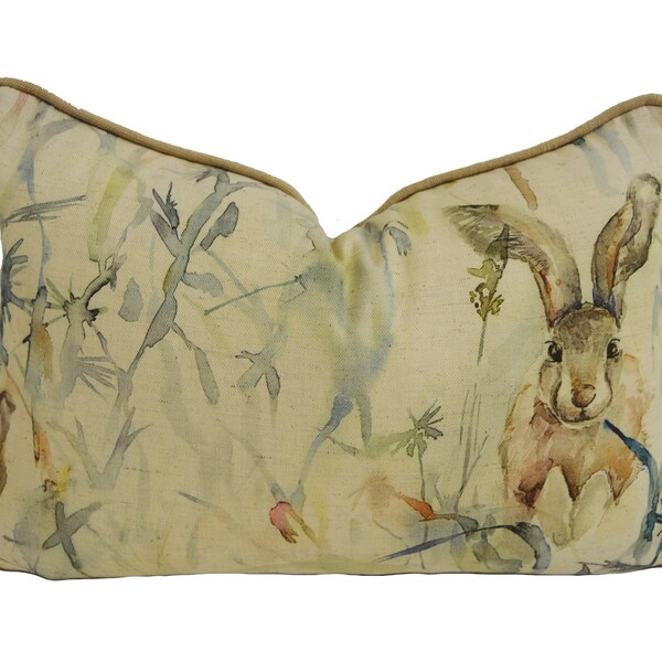 Hare Cushion - Etsy UK