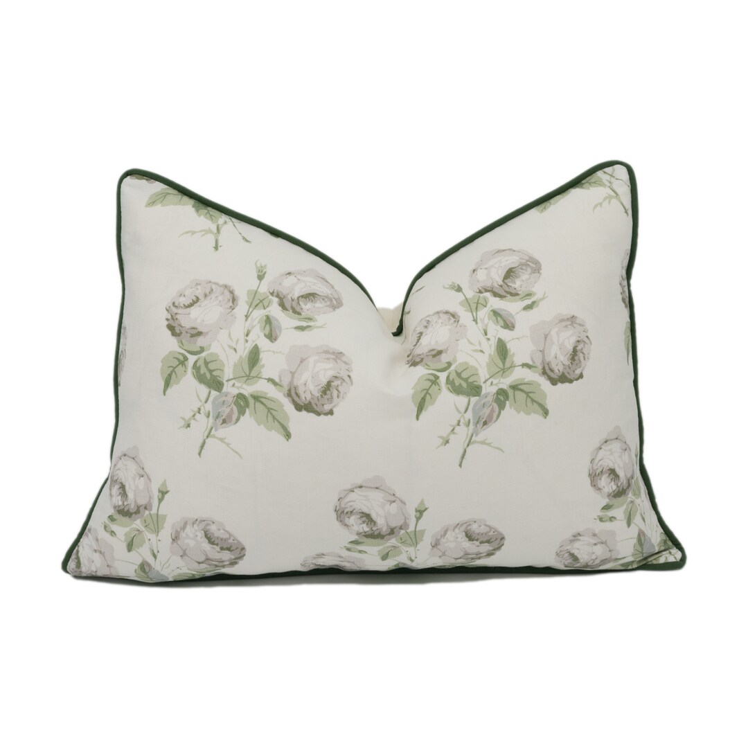 Colefax and Fowler Bowood Silver Leaf Linen Union Classic Floral ...