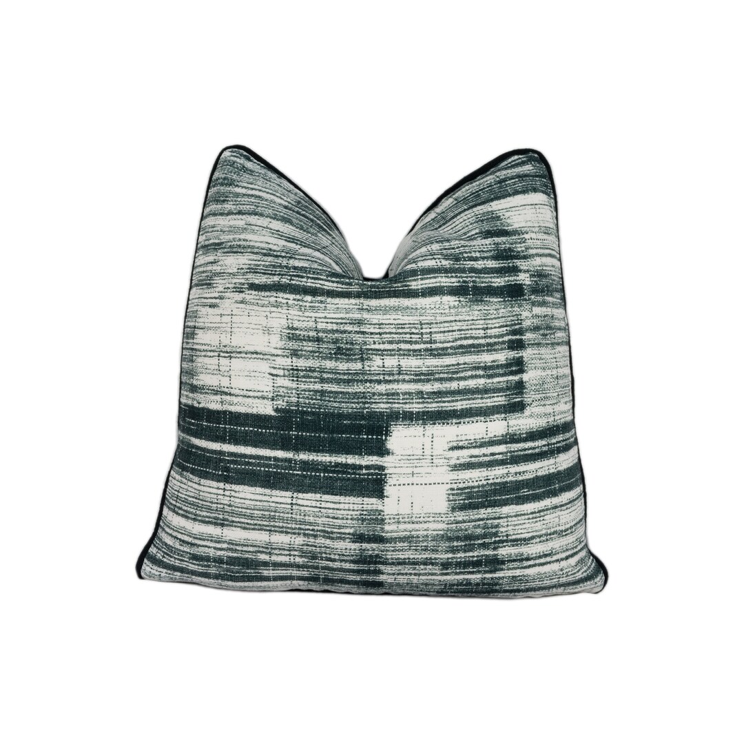 Anna French X Thibaut - Shadows - Black - Stunning Cushion Cover Pillow ...