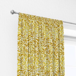 William Morris Willow Bough Summer Yellow Curtains Made to Measure ...