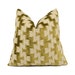 Zoffany - Colonnade - Light Gold - Sumptuous Gold Cut Velvet Cushion ...