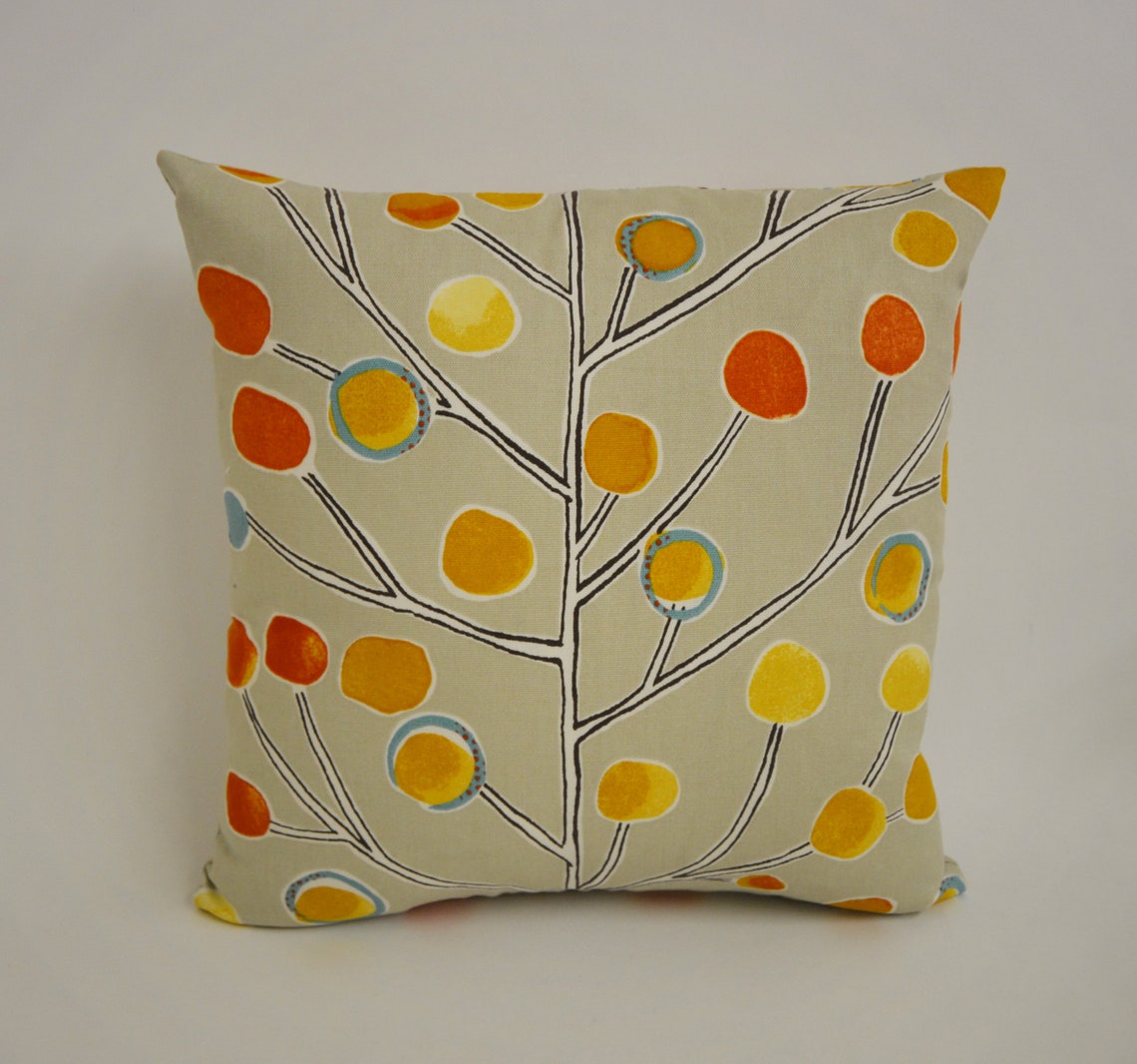 Scion Berry Tree Neutral / Tangerine / Powder Blue / Lemon - Etsy UK