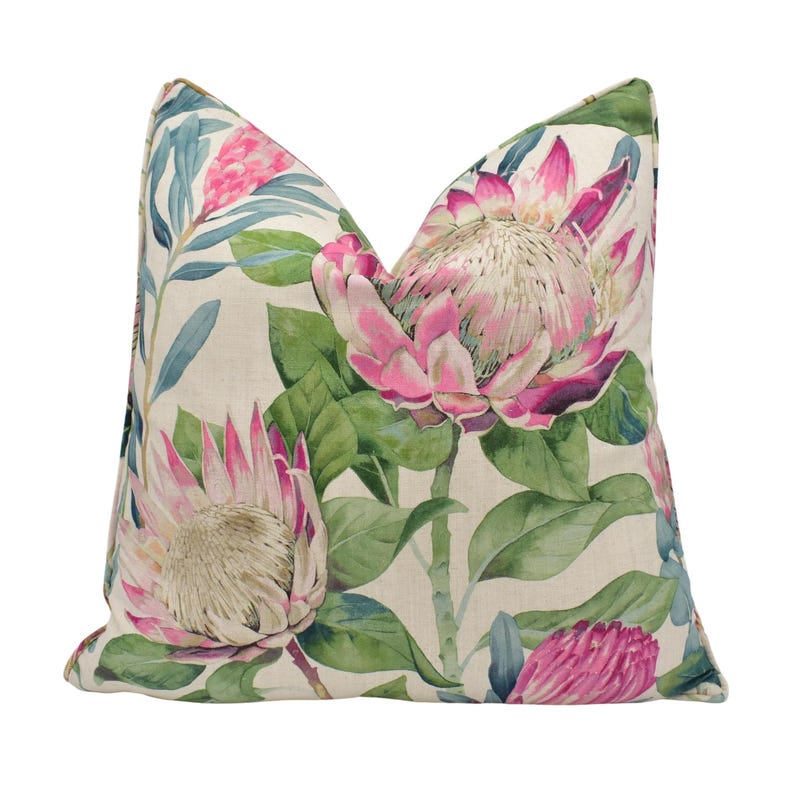Sanderson Piped Cushion - Etsy