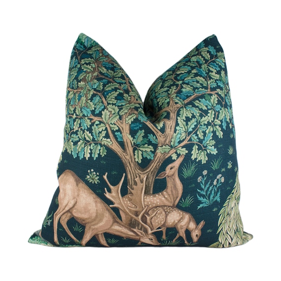 William Morris the Brook Tapestry Blue Stunning Classic - Etsy