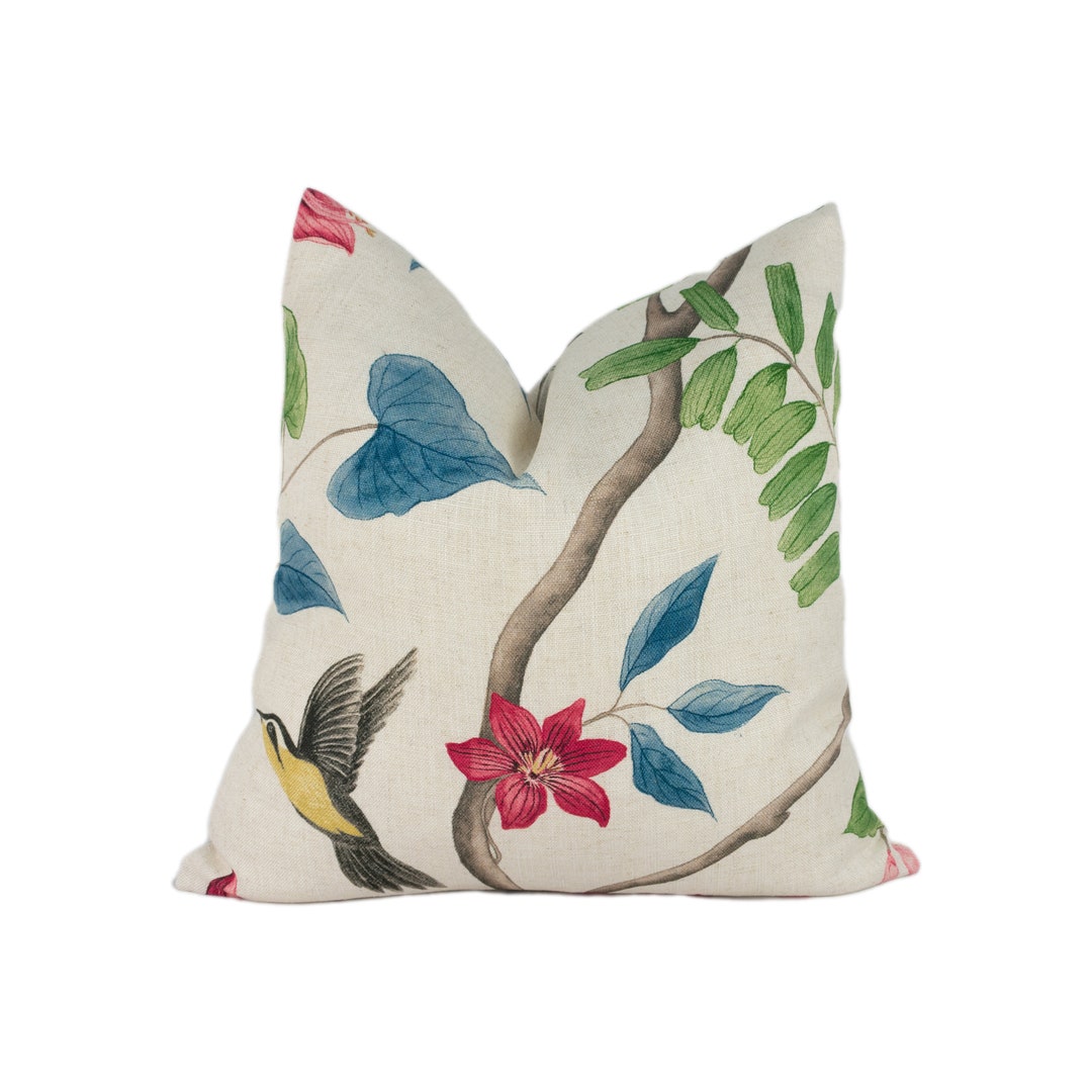 Sanderson - Clementine - Indienne - Cushion Cover Throw Pillow Stunning ...