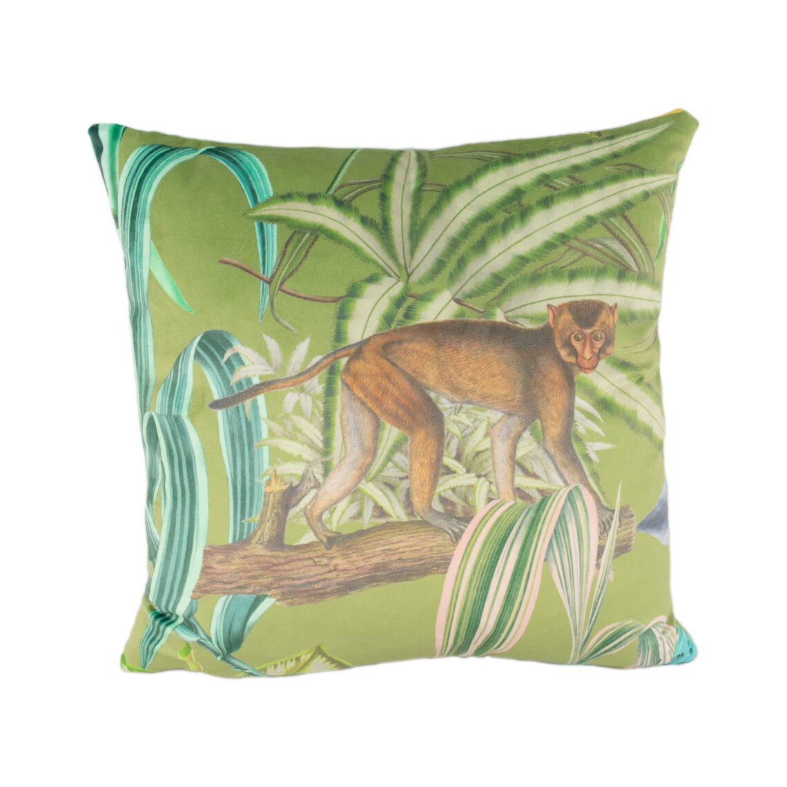 Prestigious - Barbados - Palm - Maximalist Tropical Landscape Velvet ...