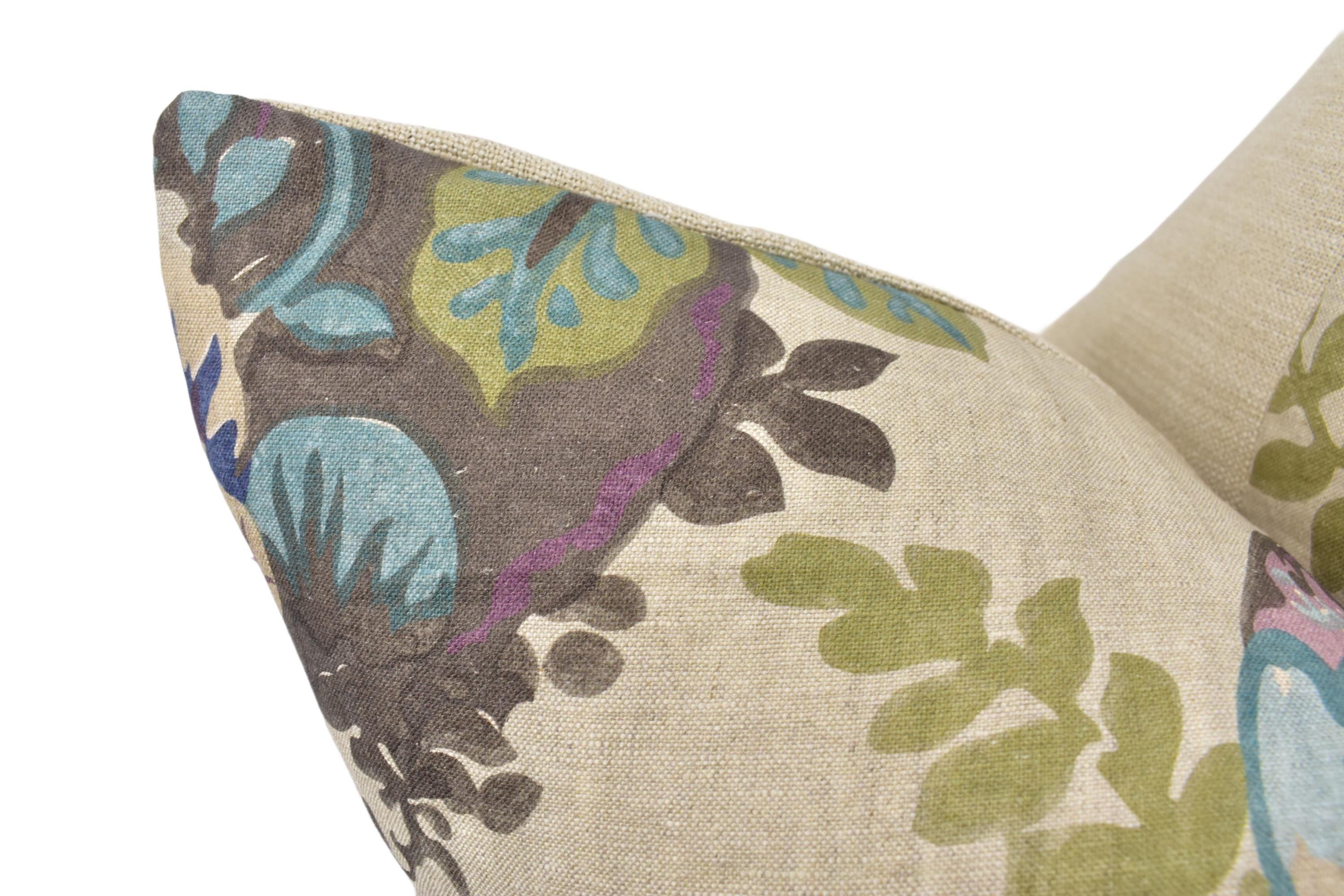 Anna French X Thibaut - Fairbanks - Plum - Vibrant Botanical Statement ...