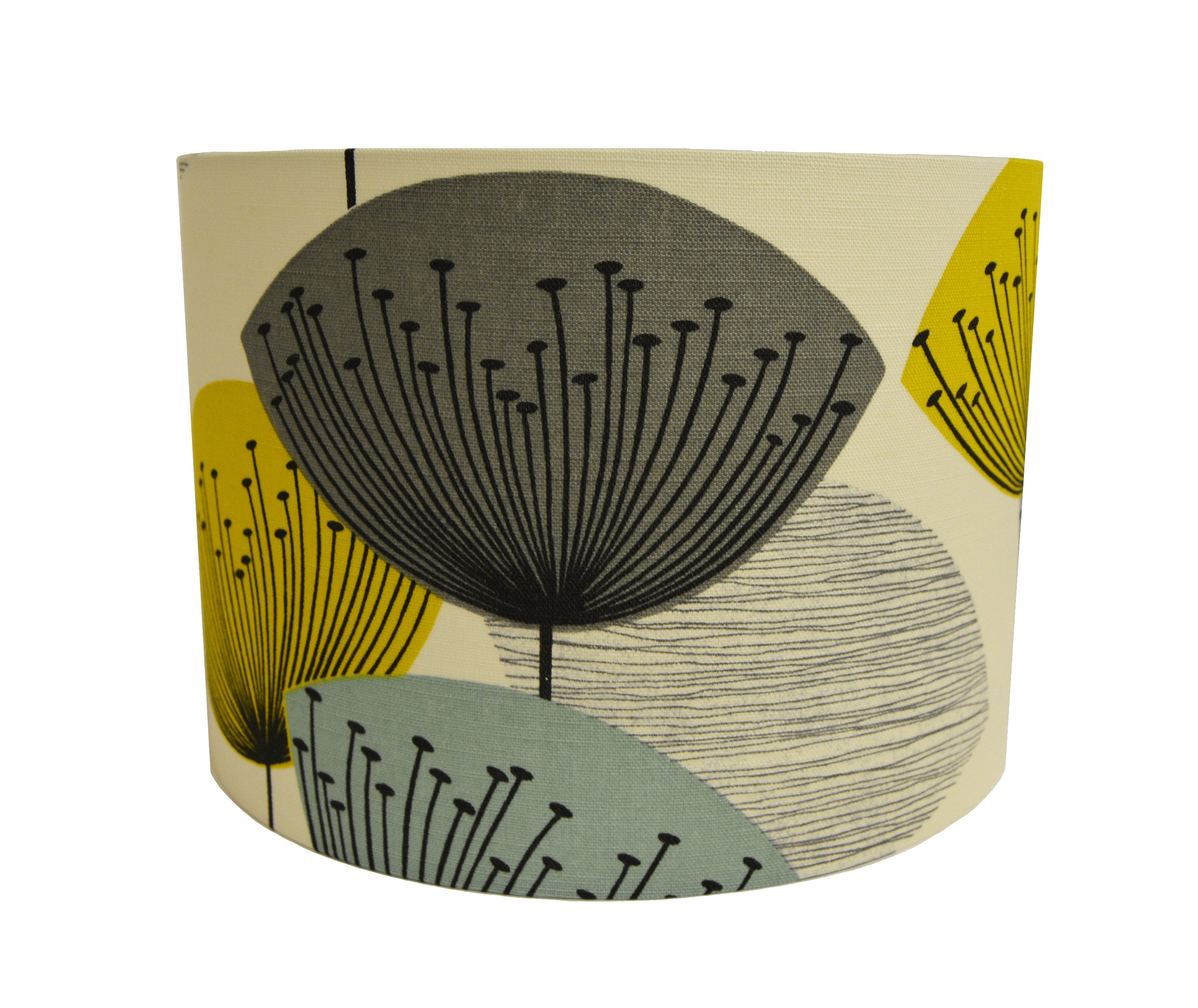 Sanderson - Dandelion Clocks - Chaffinch - Lampshade Stunning Handmade ...