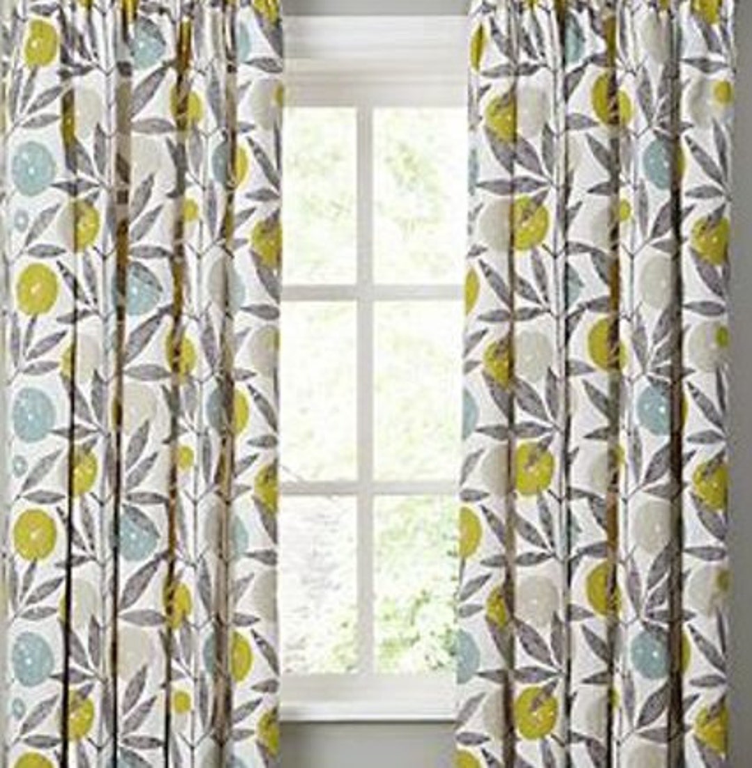 Scion Fabric - Blomma - Kiwi Made to Measure Curtains + Buy by the ...