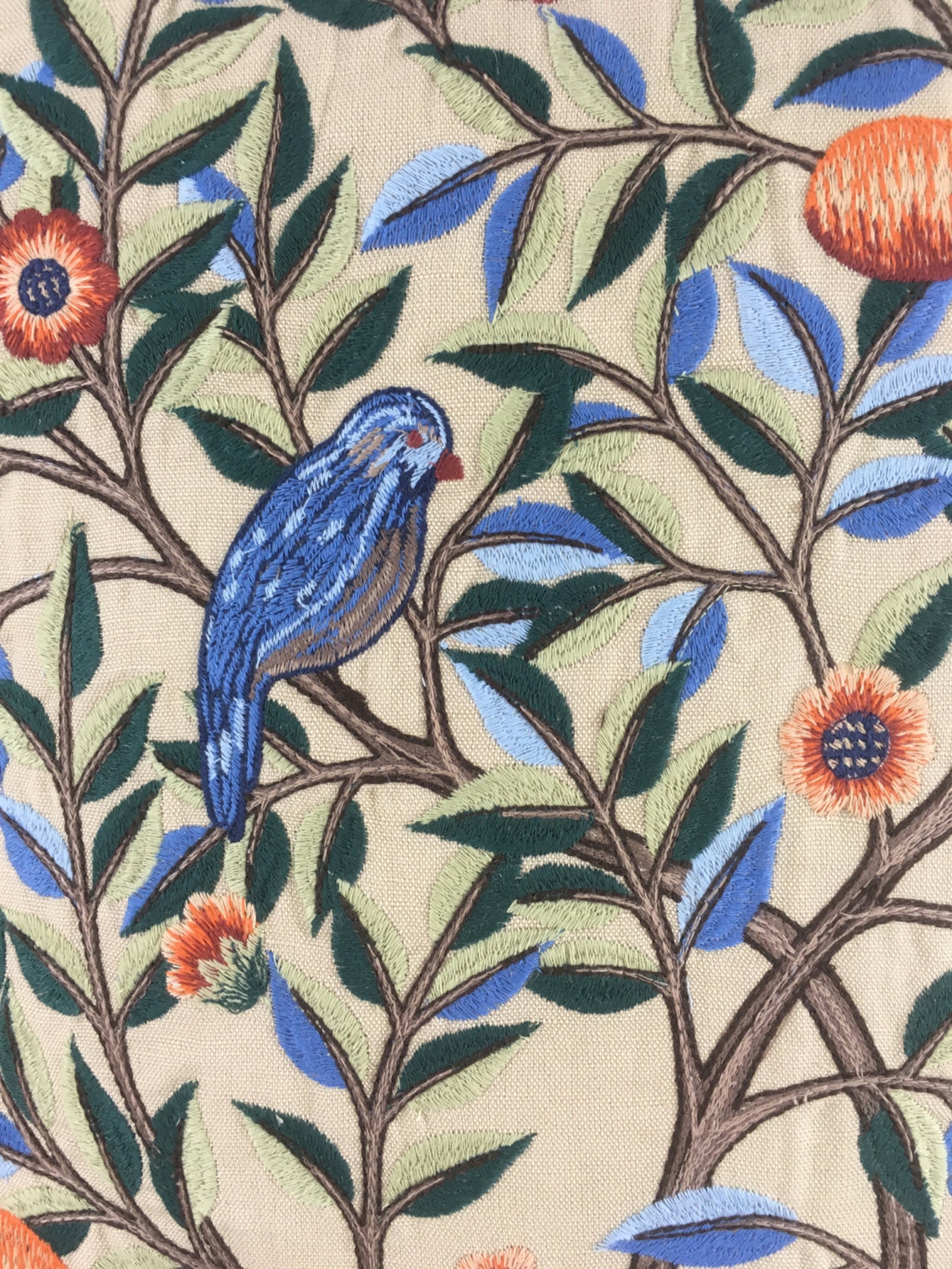 William Morris & Co Kelmscott Tree Russet / Forest - Etsy